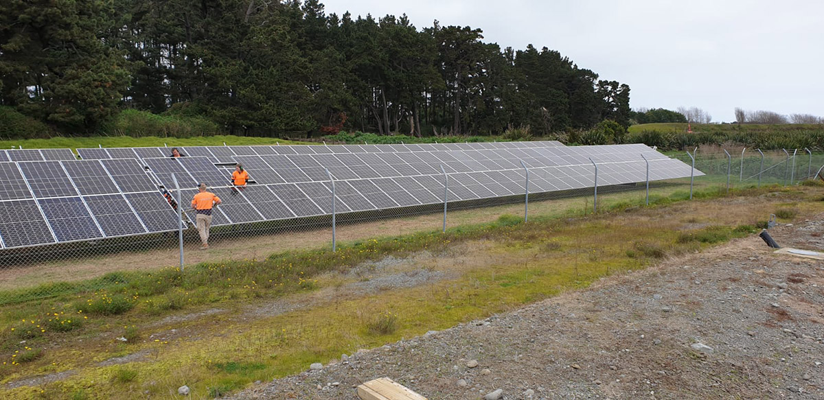 Otaki Solar Farm, renewable energy project - Community Energy Network